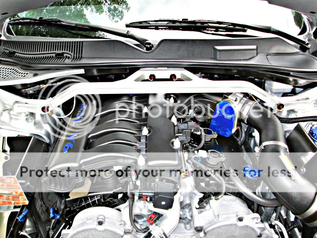 Installed Drake strut brace. | Dodge Challenger Forum