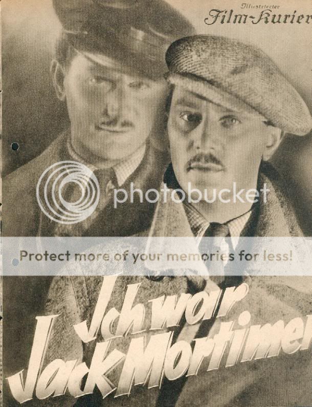 Ich war Jack Mortimer (Carl Froelich, 1935) TVRip VOSE/ SI - Cinefórum ...