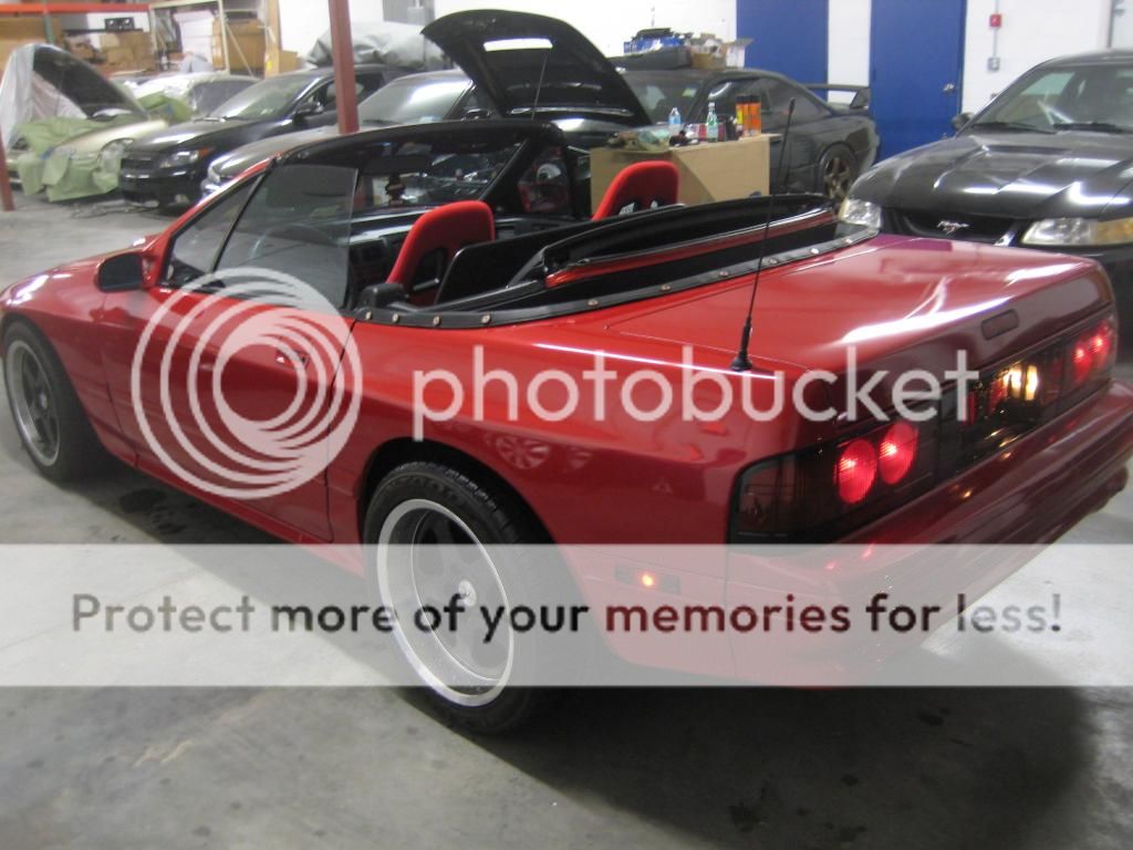**SEXY 1990 Mazda RX-7 Convertible Red Metallic Exterior/Red Sparco 5 ...